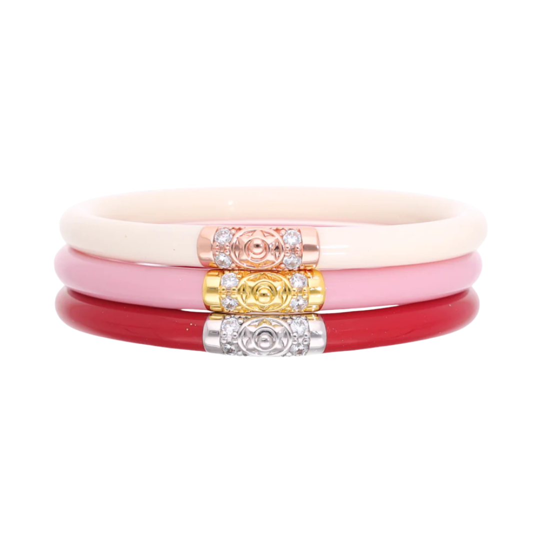 BuDhaGirl | Set of Three | Three Kings All Weather Bangles in Love Let ...