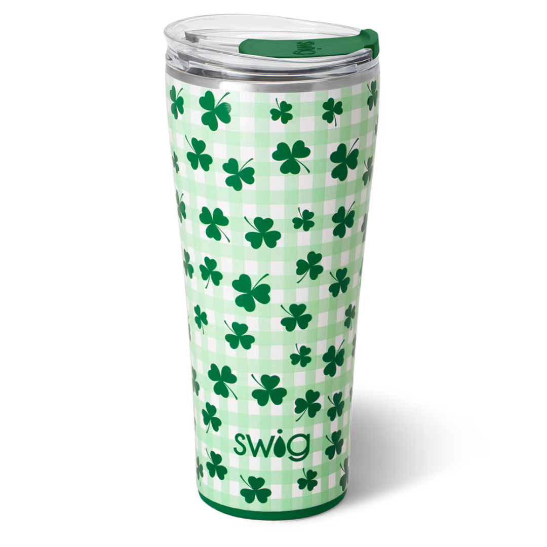 Swig | Shamrock the Block 32 oz Tumbler – Giddy Up Glamour Boutique